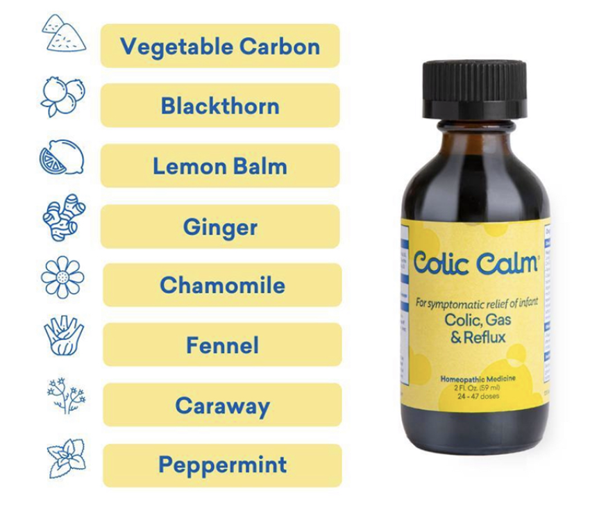 Gripe Water For Babies - Colic Calm Ingredients - Colic Calm, NZ