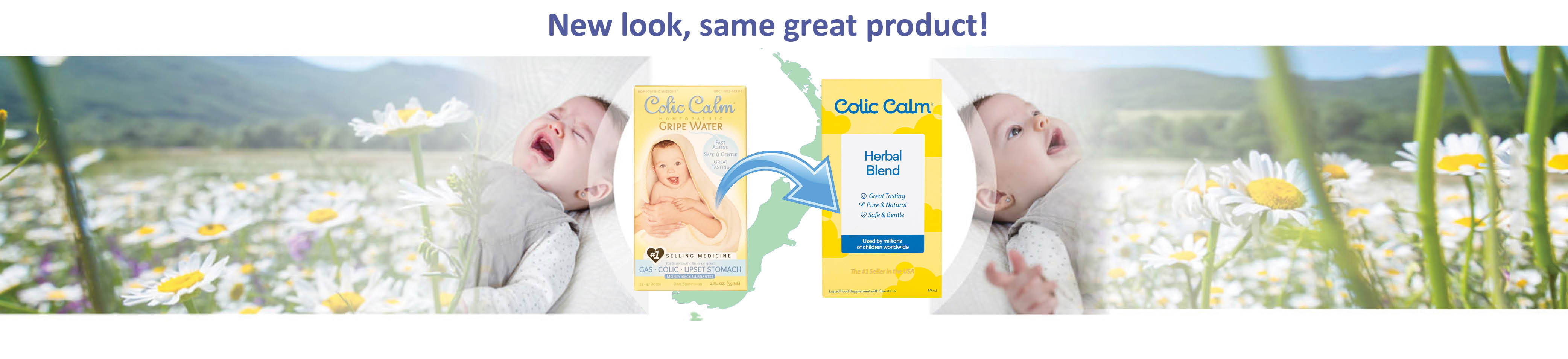 Colic Calm Gripe Water & Tummy Calm Wind Drops - Colic Calm, NZ